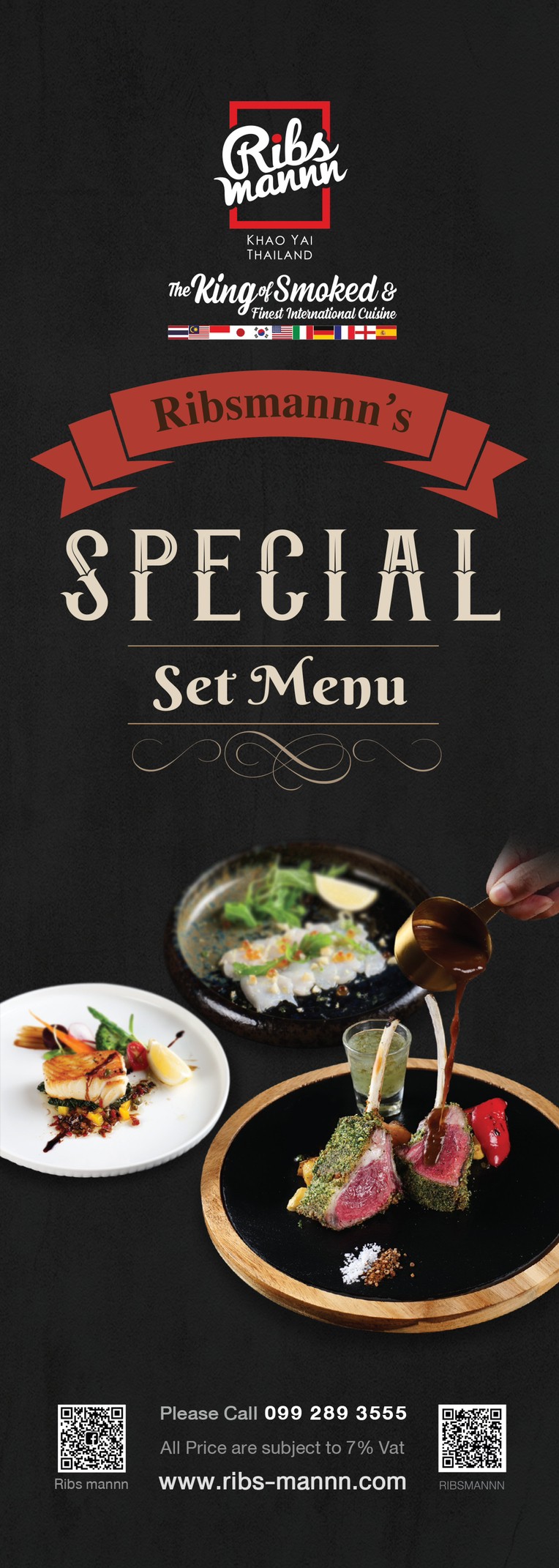 SET MENU – Ribs Mannn