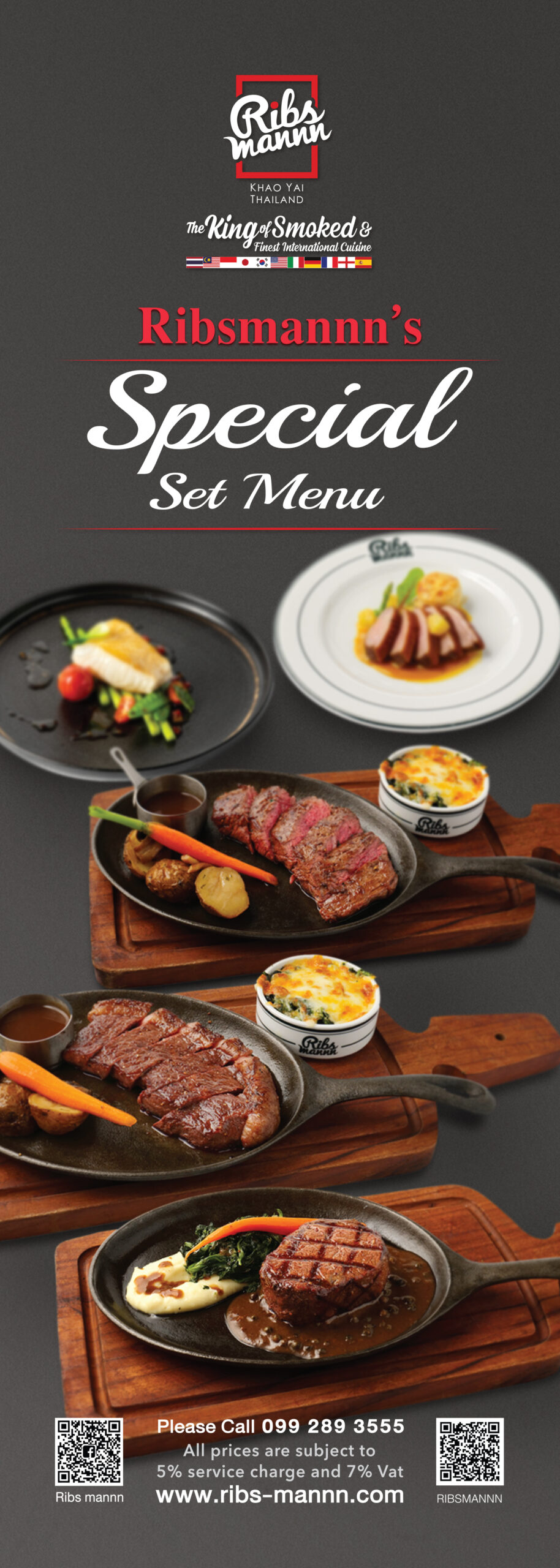 SET MENU – Ribs Mannn